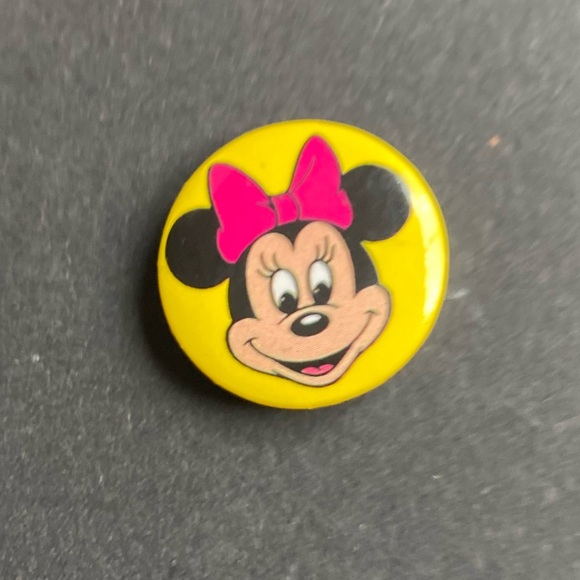 Disney | Other | Vintage Disney Minnie Mouse Button Cover | Poshmark